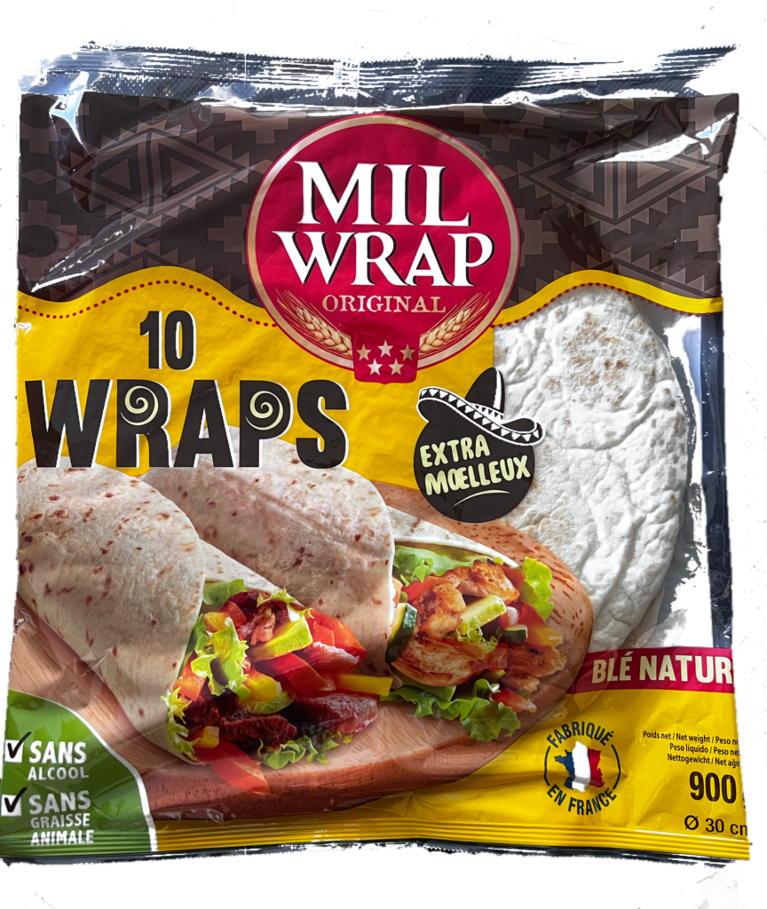Tortillas Mil Wrap 30cm/10 900g - Tradex